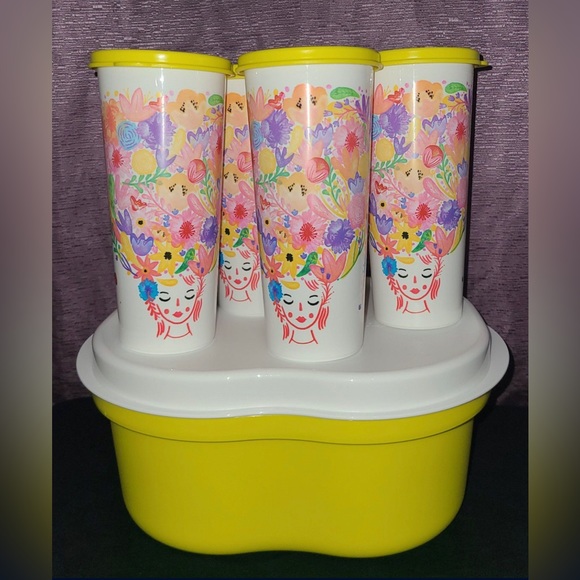 Tupperware | Kitchen | Tupperware Flower Set | Poshmark